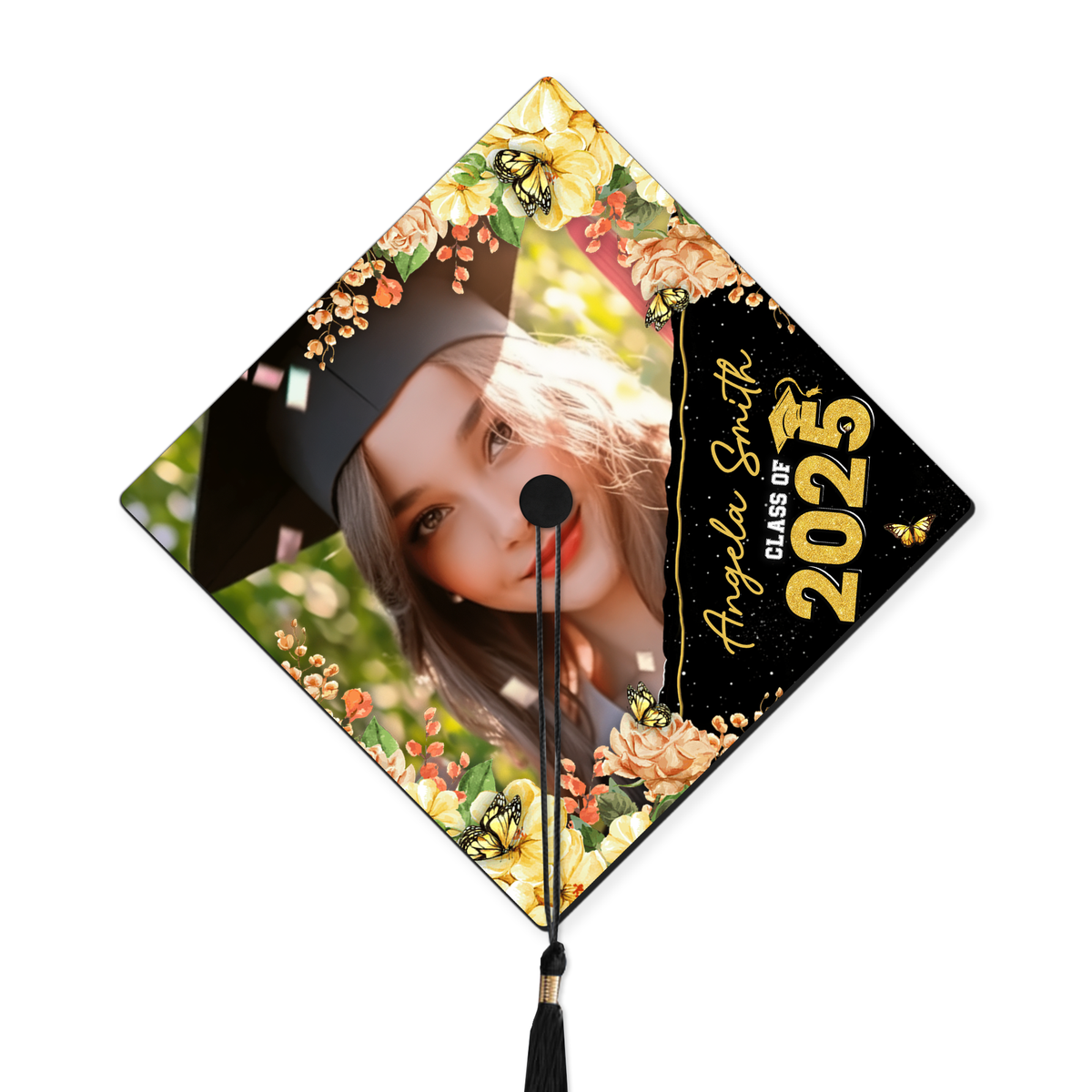 Congratulations Graduation - Personalized Graduation Cap Topper ...