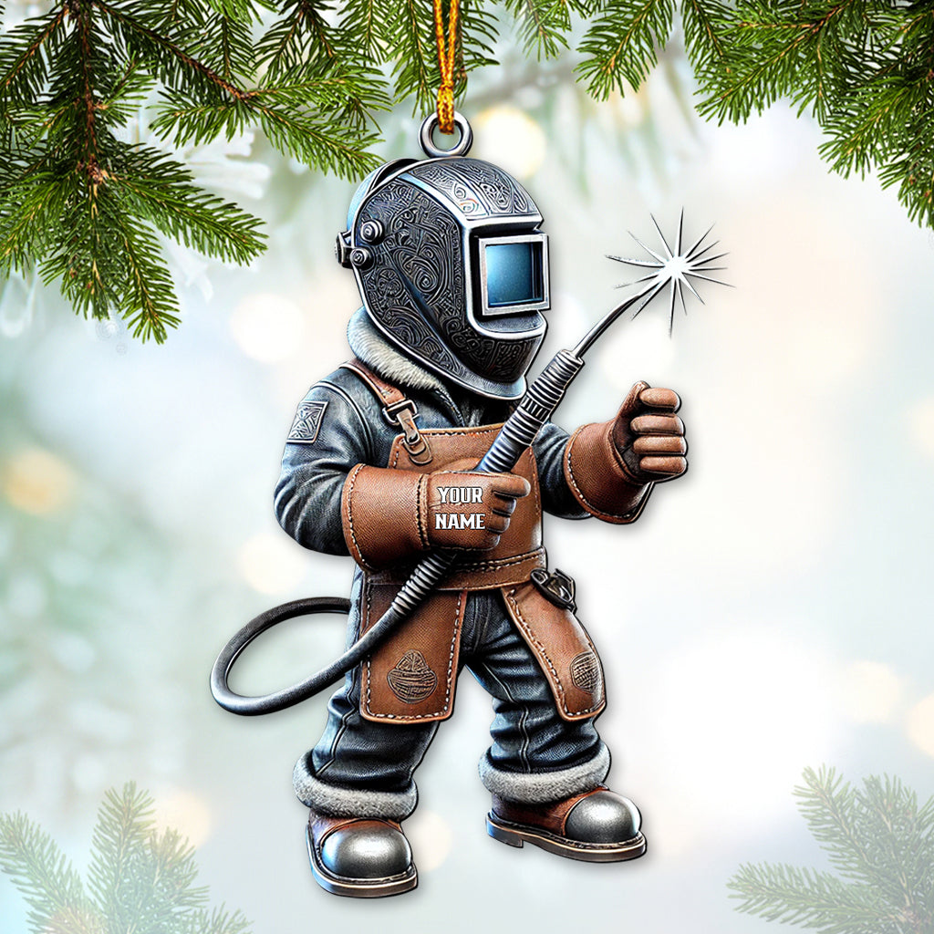 Custom Name Ornament, Welder - SmilingGifts